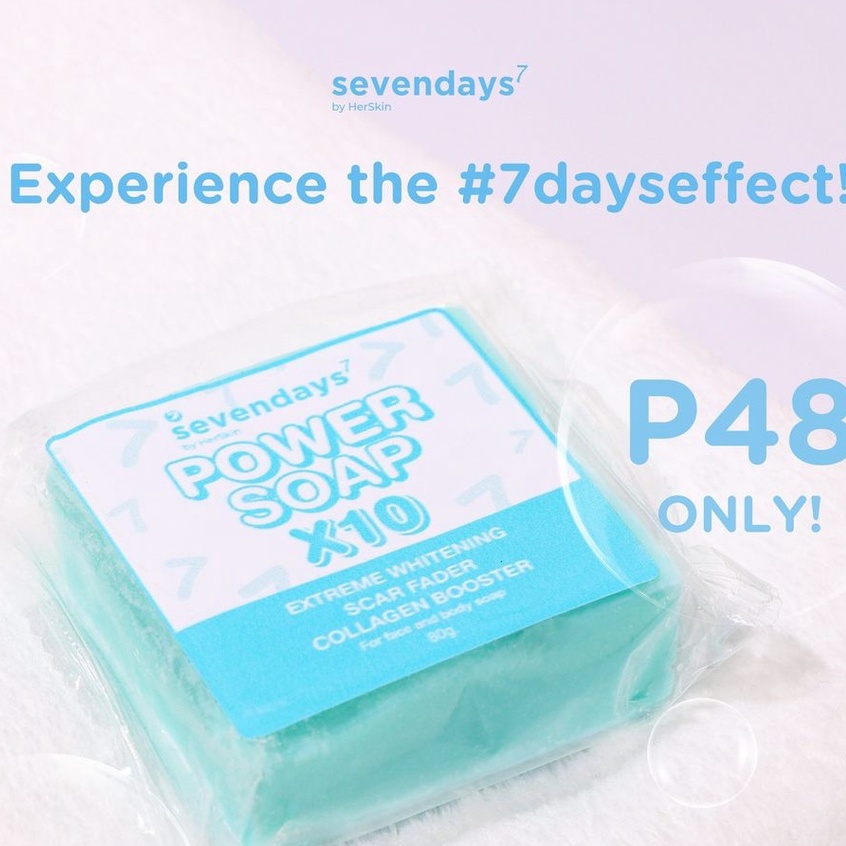 Sevendays by Her Skin | Power Soap 10x Extreme Whitening, and Scar ...