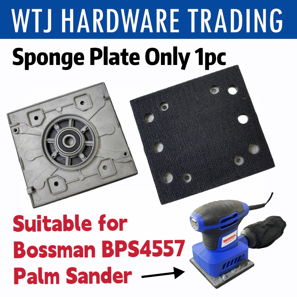 Sponge plate for BOSSMAN BPS4557 Palm Sander (1pc) | Shopee Philippines