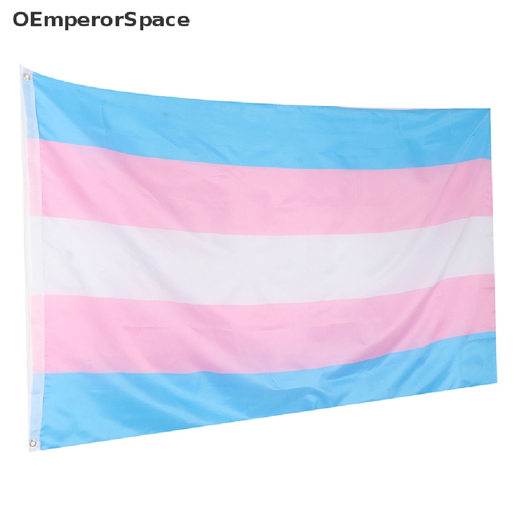 OEmperor 1pc 90*150cm LGBT transgender pride Flag of trans PH | Shopee ...