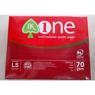 IK one Multi-Purpose bondpaper (Premium Quality) Short, A4 and Long ...