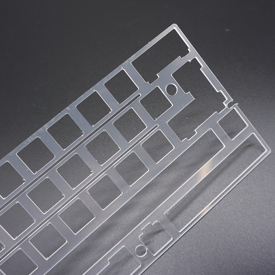 Keybox 60% Layout PC Plate Polycarbonate Keyboard Plate For GH60 DZ60 ...