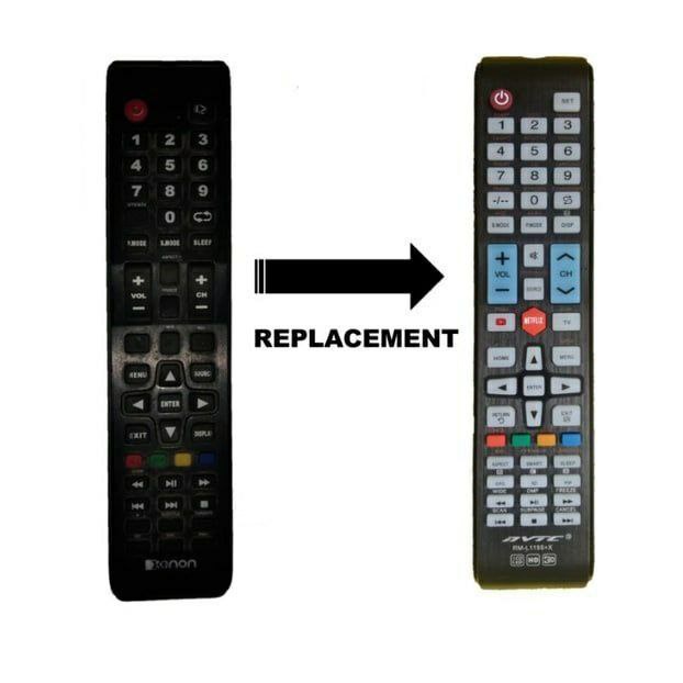 XENON BASIC LED TV SMART TV REPLACEMENT REMOTE CONTROLLER | Shopee ...
