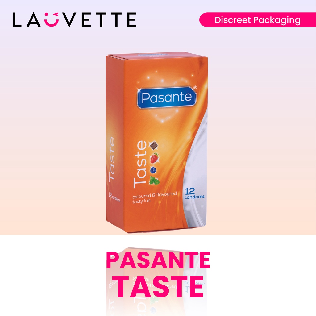 Pasante Taste Condoms 12s - Condom | Shopee Philippines