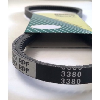 Cogged V-Belt RPF 3380 (A 37 Li) Aircon belt for Toyota Tamaraw FX 3rd Gen 1992-1997 5K 1.5 L ...