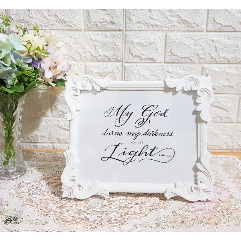 Calligraphy Verse on a Frame | Shopee Philippines