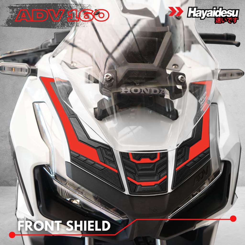 Honda ADV 160 Front Shield Body Protector Cover-HAYAIDESU | Shopee ...