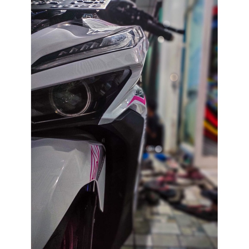 Transparent STRIPING PINK MAGENTA VARIO NEW 125 2018-2022 VARIO NEW 150 ...