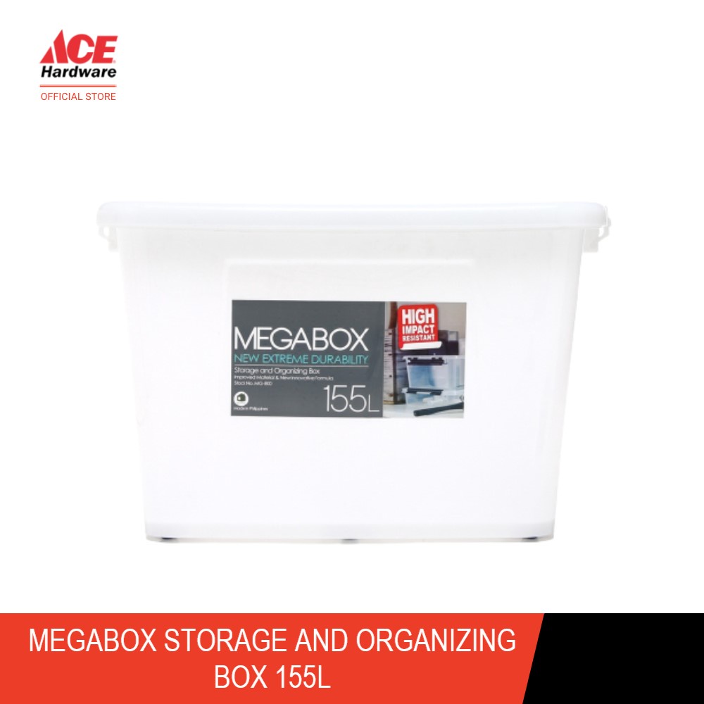 Megabox Storage and Organizing Box 155L | Shopee Philippines