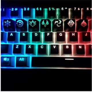 Genshin Keycap ABS Translucent Mechanical Keyboard OEM | Shopee Philippines
