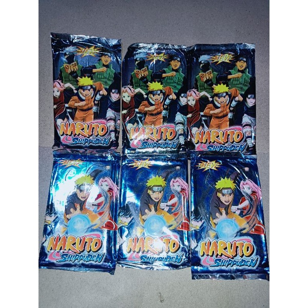 naruto shippuden trading cards 5 packs (random design) | Shopee Philippines