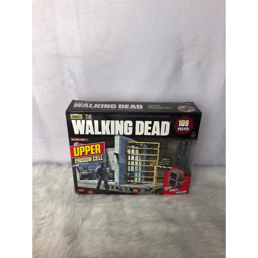 The Walking Dead: Building Sets, Upper Prison Cell! McFarlane Toys ...