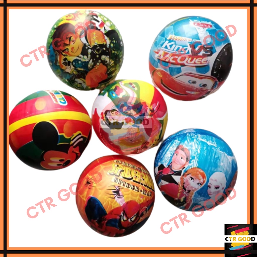 PVC Inflatable Rubber Bouncing Balls For Kids CTR GOOD | Shopee Philippines