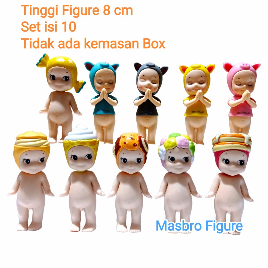 Sonny Angel Cake Topper Figure Set Of 10 Shopee Philippines