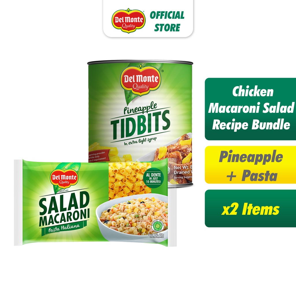 DEL MONTE KITCHENOMICS® Recipe Bundle: Chicken Macaroni Salad - 2 Items ...