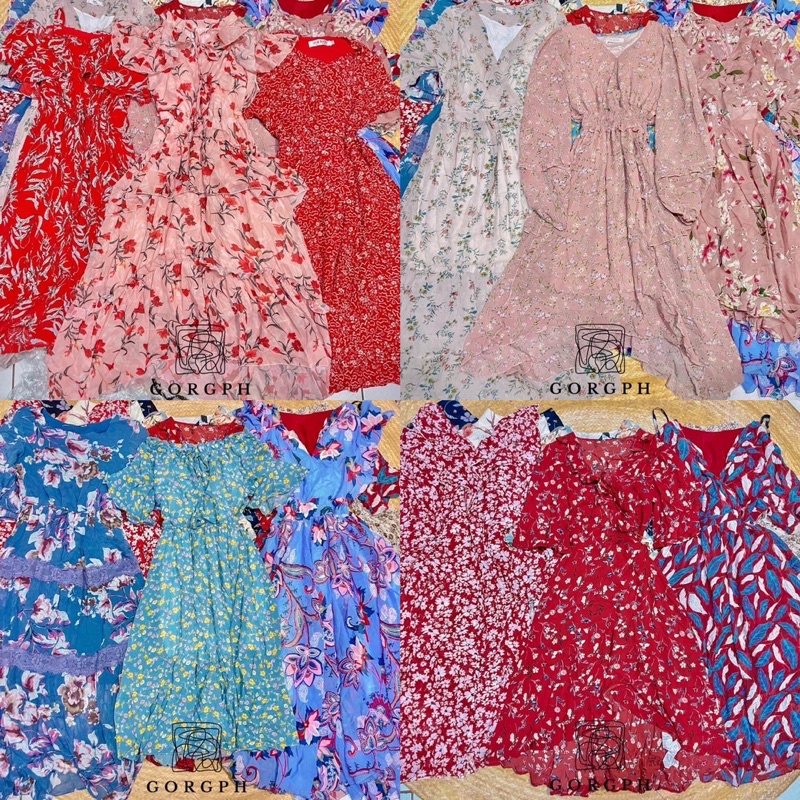 Rare Silk Dress (150pcs More or less) K37 | Shopee Philippines