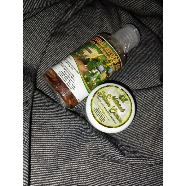 Bitoon Oil 60ml and Bitoon Cream 20g | Shopee Philippines