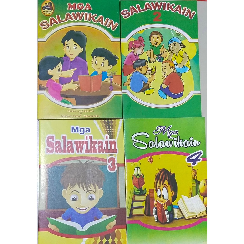 MGA SALAWIKAIN book, Best for Grade School to High School Educational ...