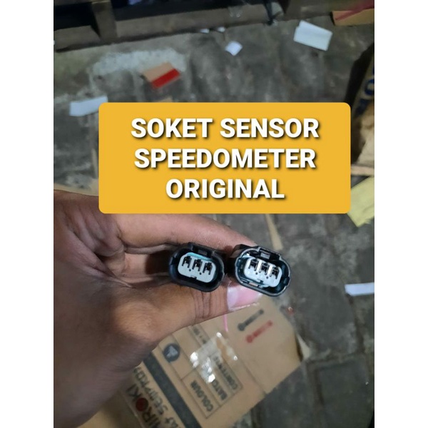 Socket pin 3 speed sensor original honda fi old new beat pop street ...