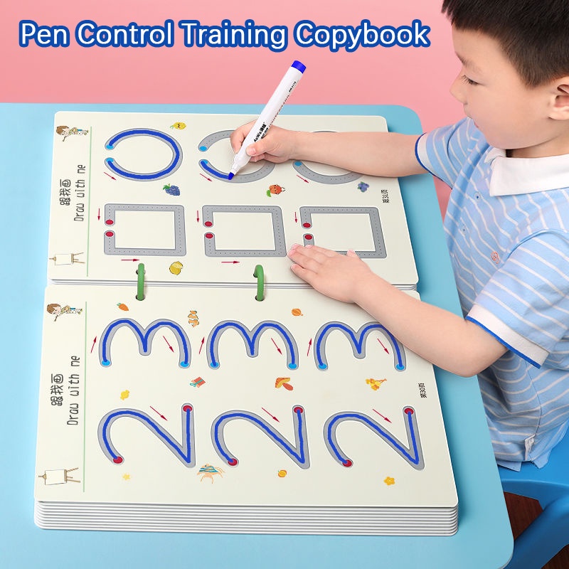 ABC Toys Pen Control Training Copybook | Shopee Philippines