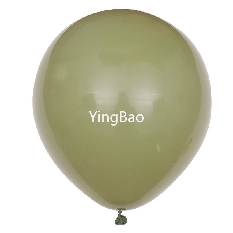 18inch Retro Balloons Large White Sand Dusty Pink Avocado Green Khaki ...