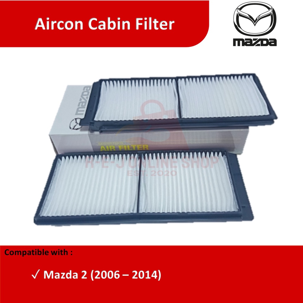 Aircon Cabin Filter for Mazda 2 (2006 - 2014) | Shopee Philippines