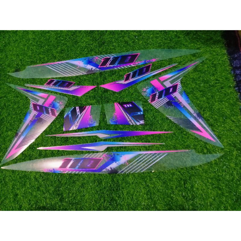 Old Vario 110 Striping Sticker or Vario 110 Led Girl Transparent Custom ...