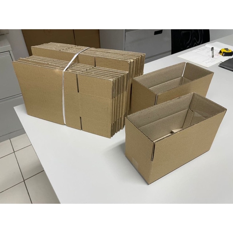 Corrugated / Carton Cardboard Box Package Kraft | Shopee Philippines