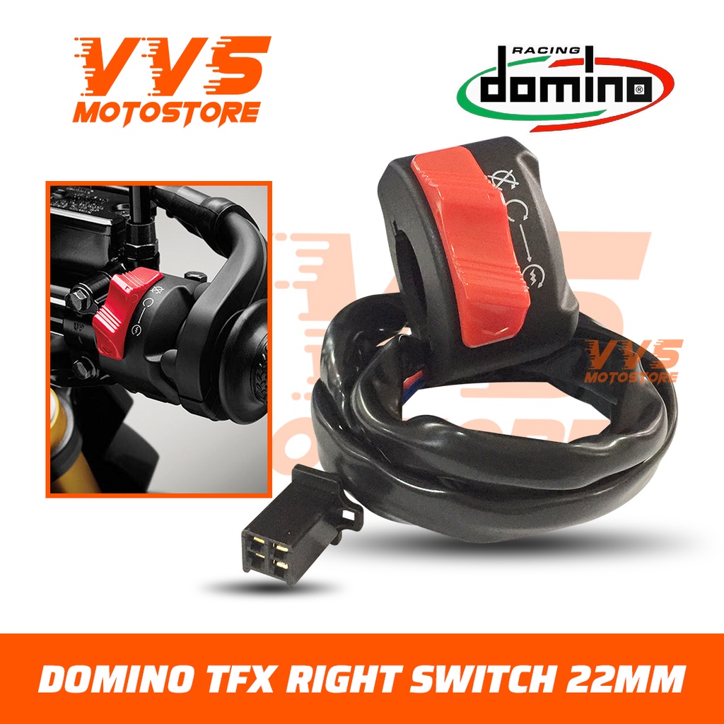 Domino TFX Right Switch Modification Parts Start and Stop Integrated ...