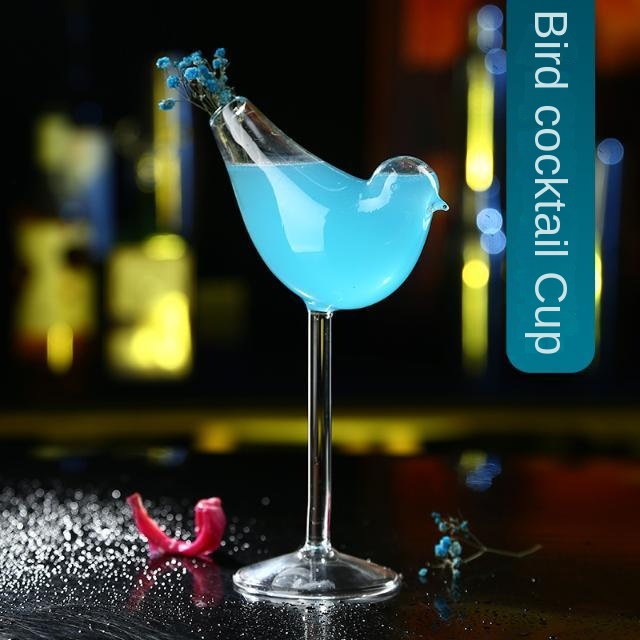 Bird Cocktail Glass, Creative Molecular Smoking Unique Goblet | Shopee ...