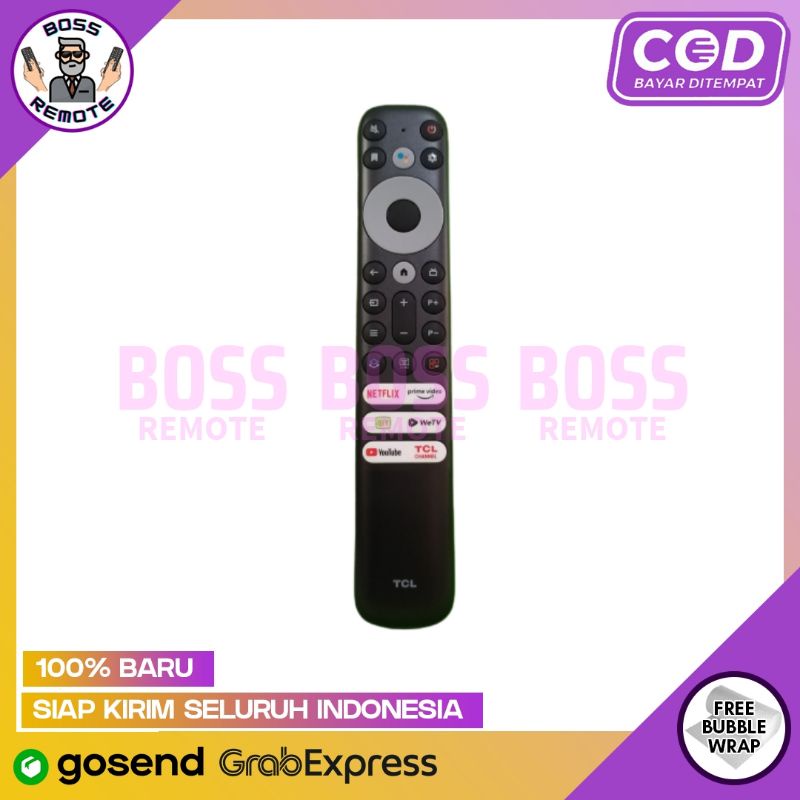 Tcl ORIGINAL ANDROID SMART TV REMOTE Can VOICE | Shopee Philippines