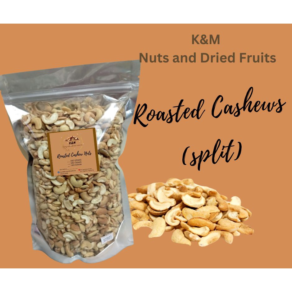 Cashews (roasted, split) (250g, 500g, 1kg) | Shopee Philippines