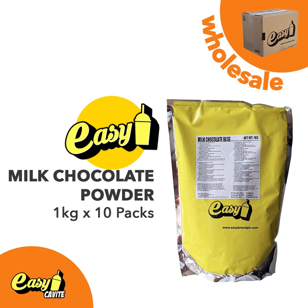 Easy Brand Milk Chocolate Base Powder 10kg Wholesale | Shopee Philippines