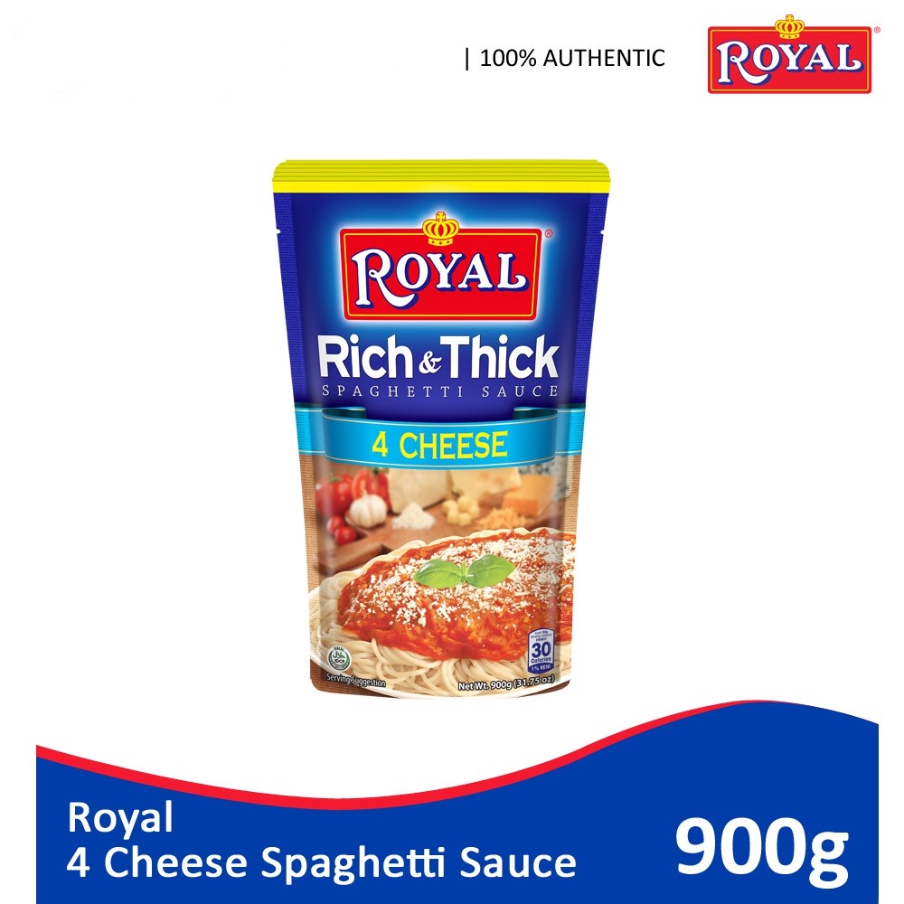 Royal 4 Cheese Spaghetti Sauce 900g | Shopee Philippines