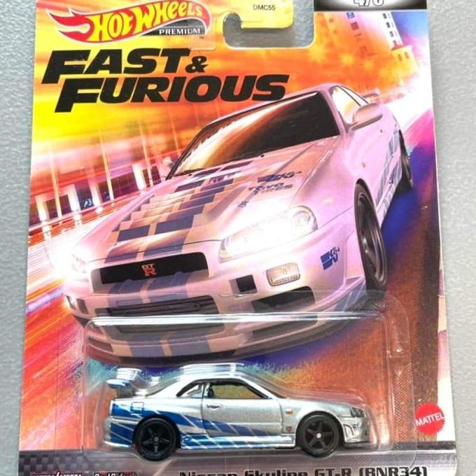 Hotwheels/hw/hot WHEELS FAST FURIOUS NISSAN SKYLINE GTR R34 IMPORTS ...