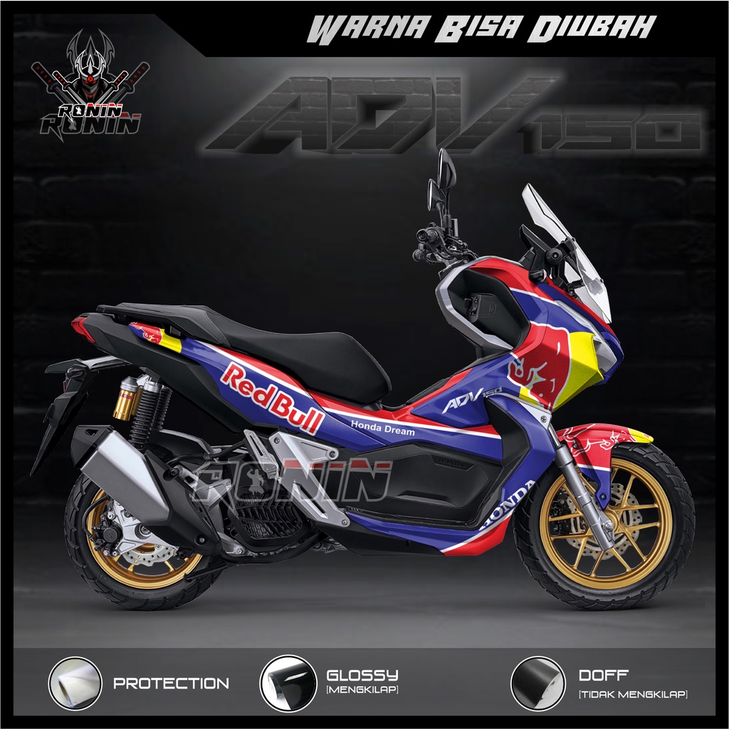 Sticker Decal FULL BODY Adv150 Motif RB | Shopee Philippines