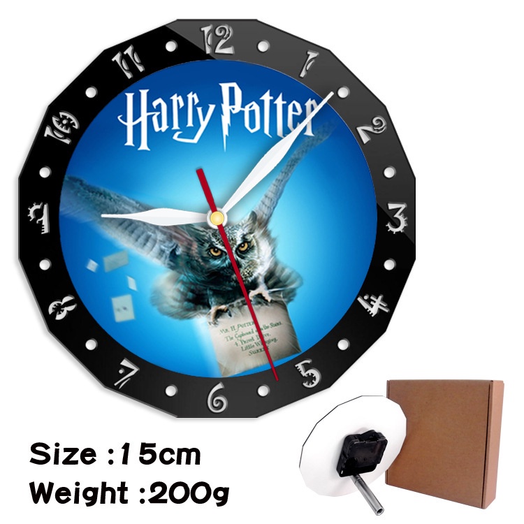 ZSNUOK Harry Potter Creative Alarm Clock, Wall Clock, Desk Clock, Home ...