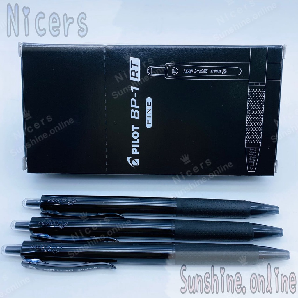 12pcs Original Pilot BP-1 RT Retractable Ballpen | Shopee Philippines