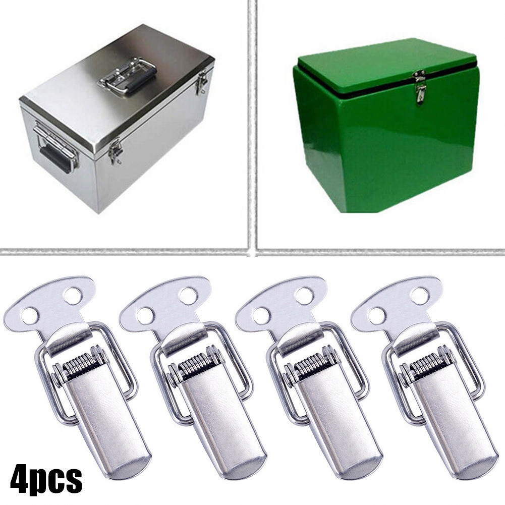 4PCS Toggle Latches Spring Loaded Clamp Clip Case Box Latch Catch ...