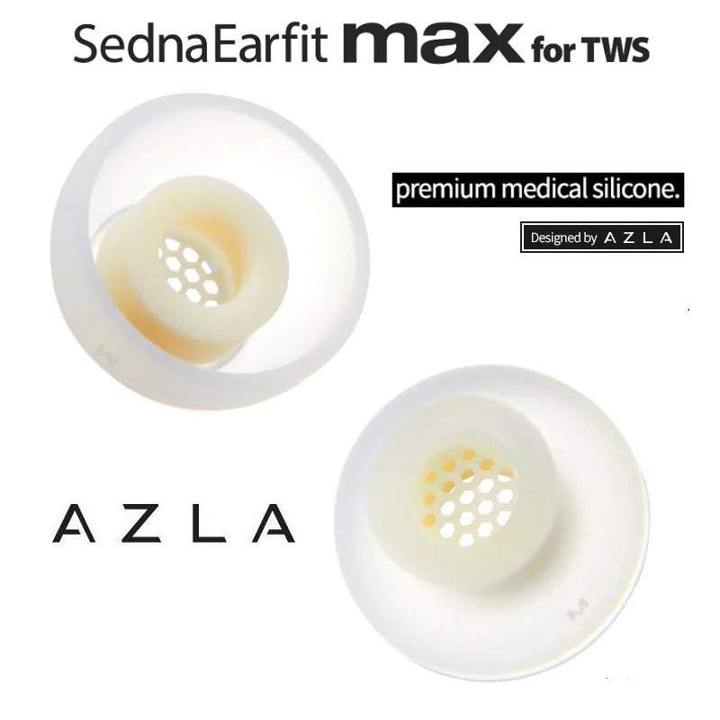 2022 AZLA SednaEarfit MAX for TWS Medical Grade Silicone Eartips for ...