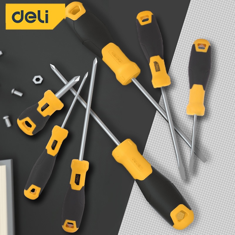 Deli Precision Screwdrivers Tool Screw driver Set EDL6382001 | Shopee Philippines