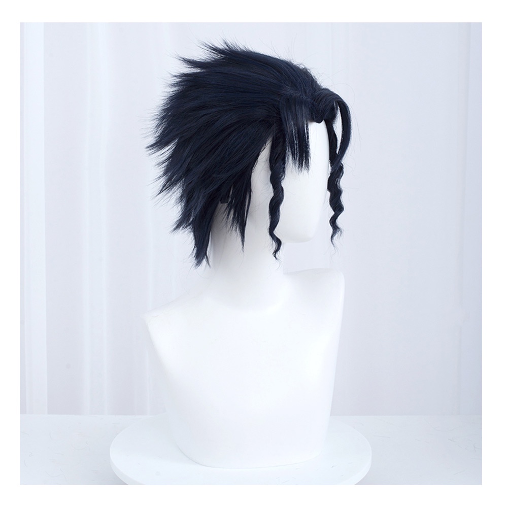 Mowseper JoJo’s Bizarre Adventure Kujo Jotaro Short Wig Halloween ...