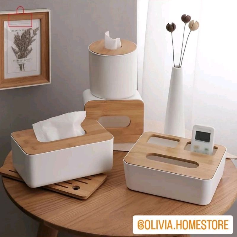 KAYU Astetic Tissue Box/Wooden Tissue Box | Shopee Philippines