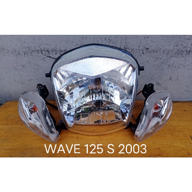 HONDA WAVE125S 2003 MODEL BILOGAN HEADLIGHT SET OF SIGNAL LIGHT ...