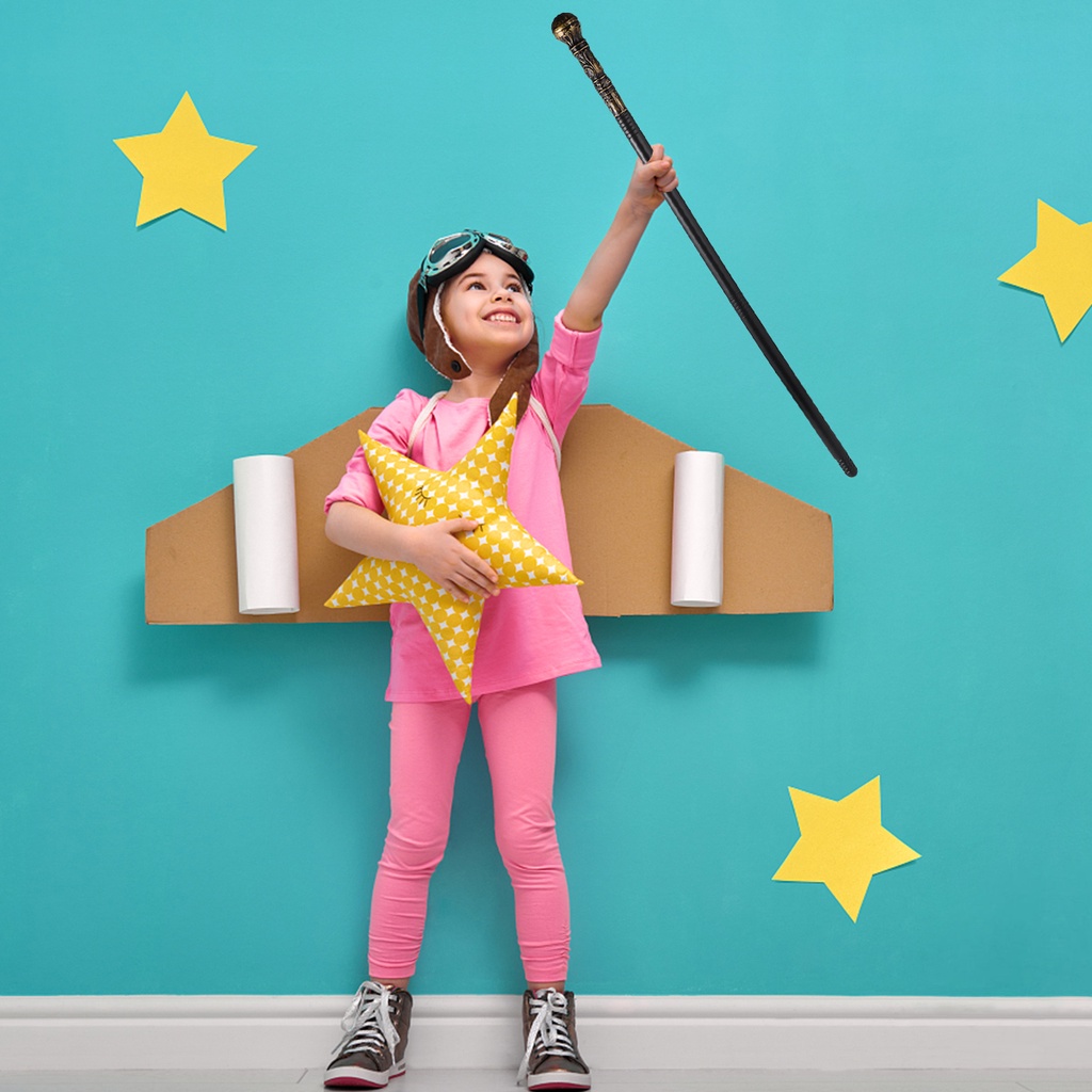 1Pc Costume Walking Cane Antique Walking Cane Cosplay King Cane ...