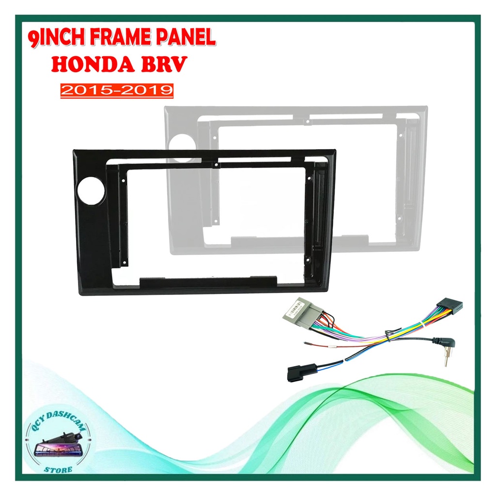 9" Radio Frame 2din Head Unit fascia Car Stereo Panel Player for HONDA ...