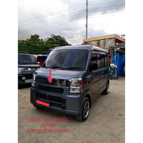 HOOD COVER STAINLESS FOR SUZUKI DA64V BRAND NEW | Shopee Philippines
