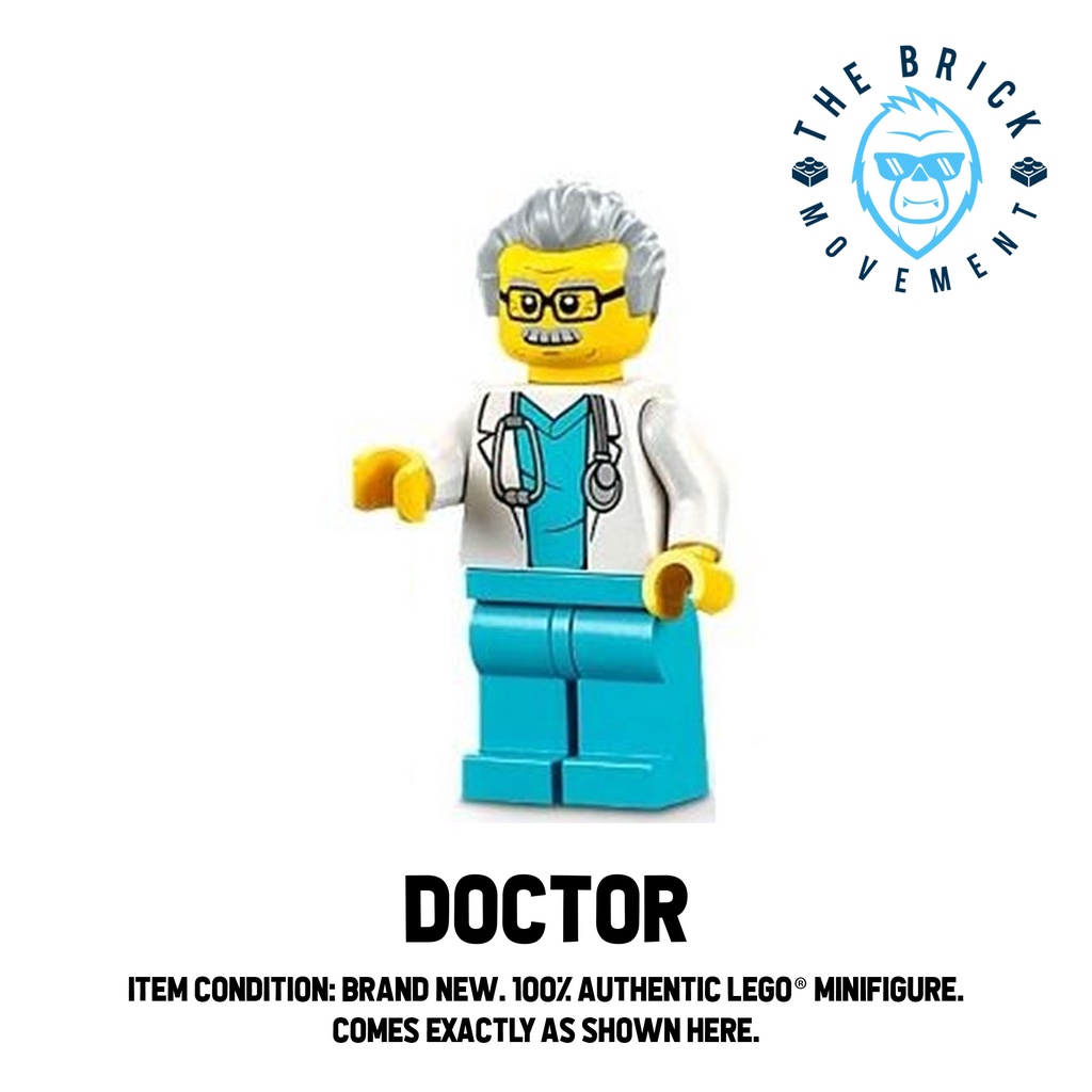 LEGO® CITY Doctor Minifigure | Shopee Philippines