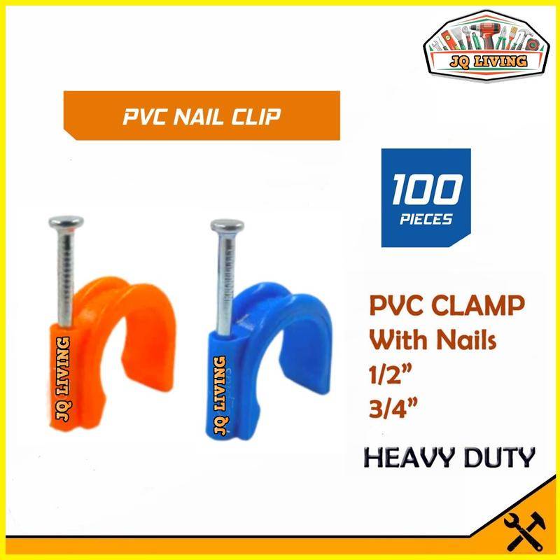Heavy-Duty PVC Clamp 1/2 3/4 Orange And Blue Pipe Clamp/Hose Clamp/Hose ...