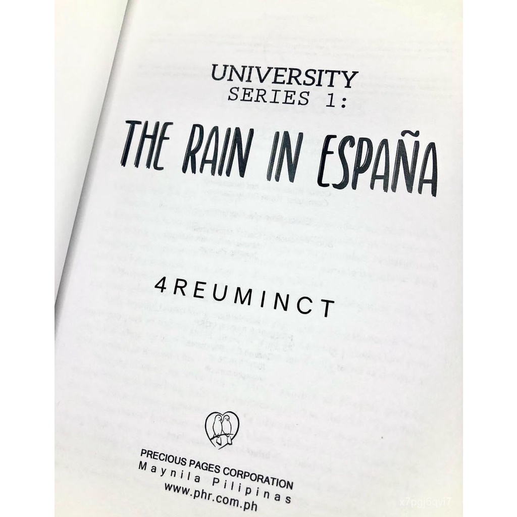 Onhand UNIVERSITY SERIES 1: the rain in españa - NEW EDITION BY ...