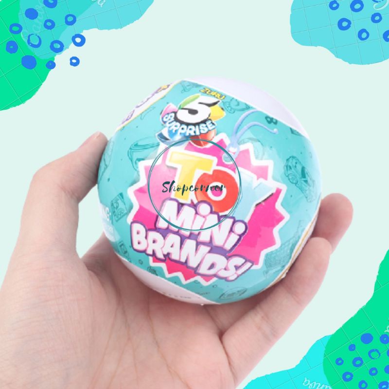 5Surprise Toy Mini Brands Ball Toy (Contains 5 miniatures) | Shopee ...